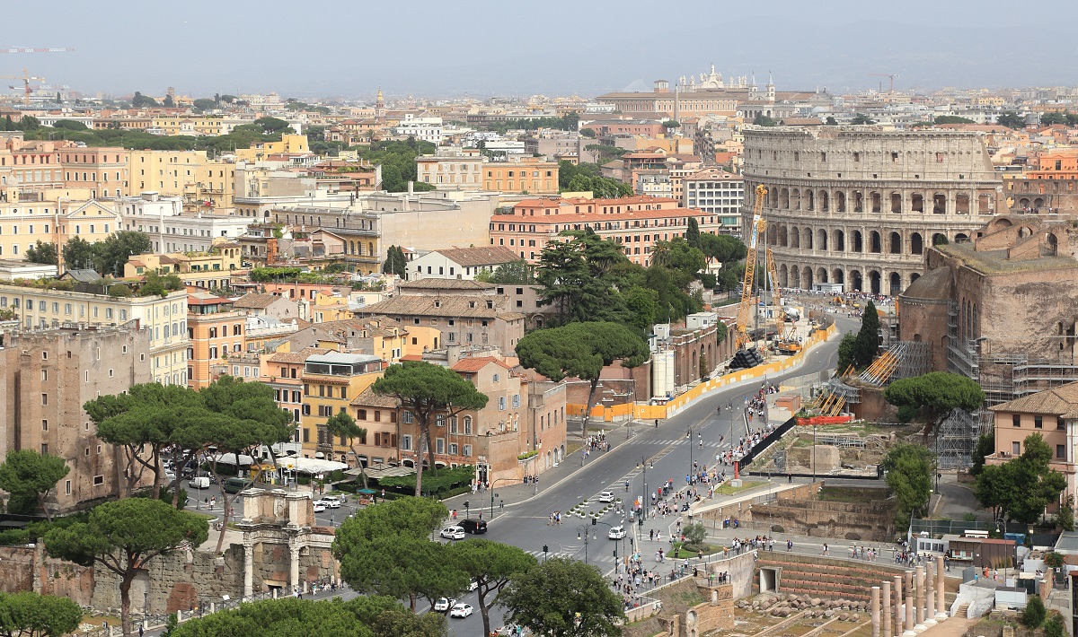 Via dei Fori Imperiali - Wander in Italy